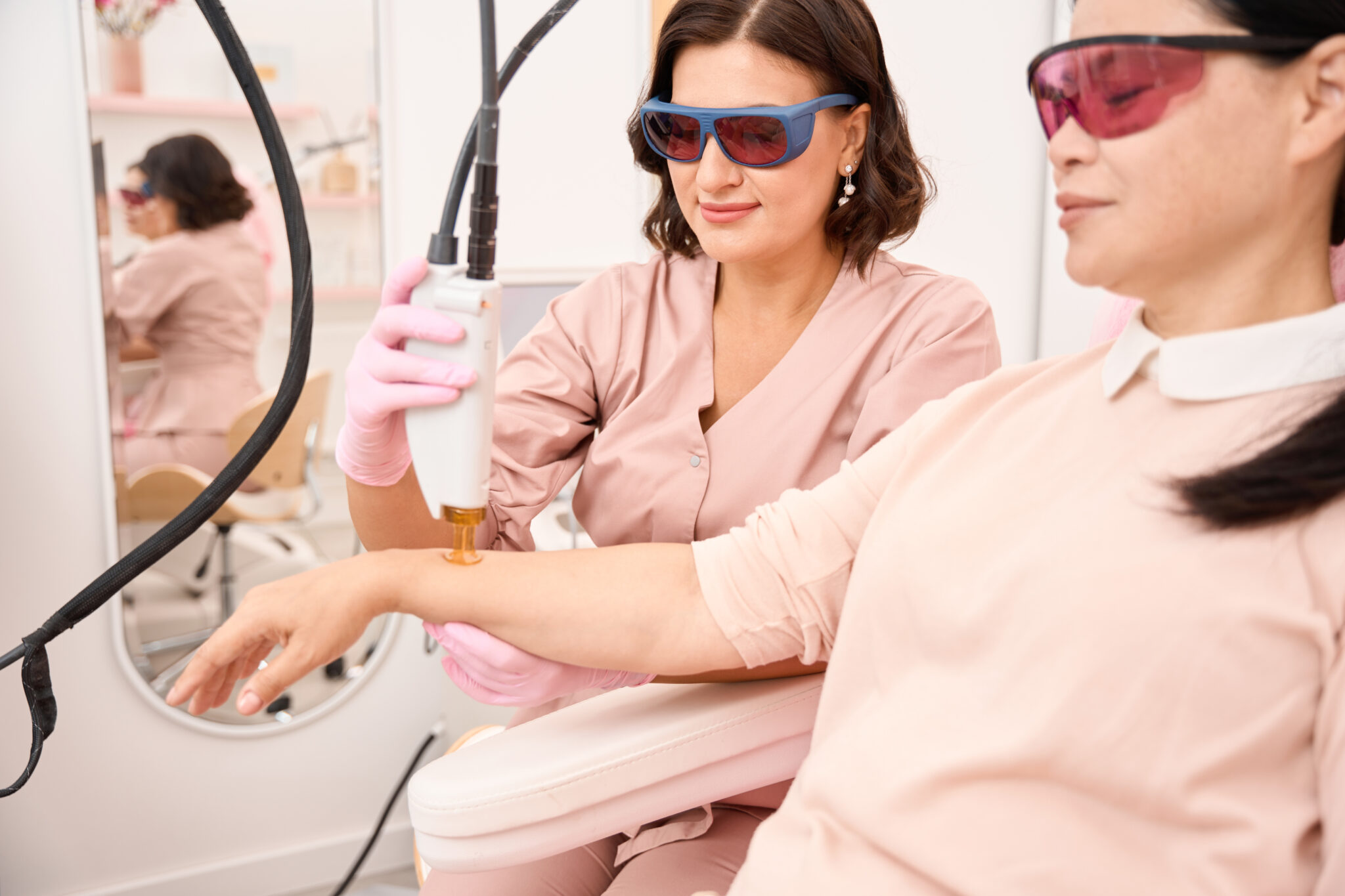 Smooth Lower Arms with Laser Hair Removal in Wesley Chapel, FL